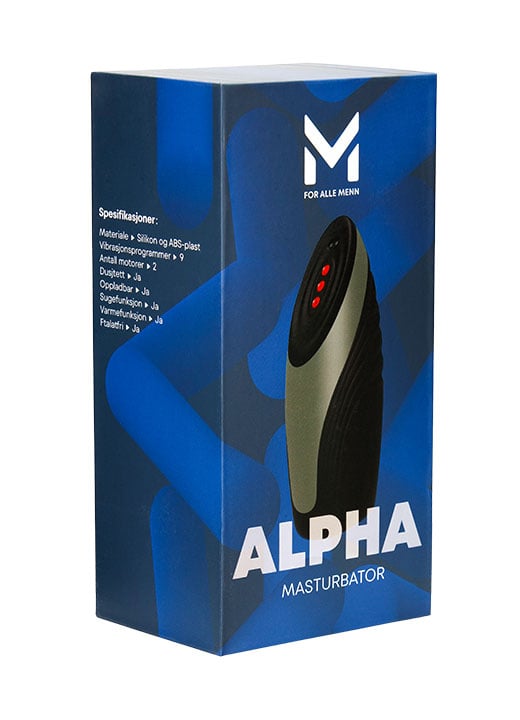 M For Alle Menn Alpha masturbator | Kondomeriet