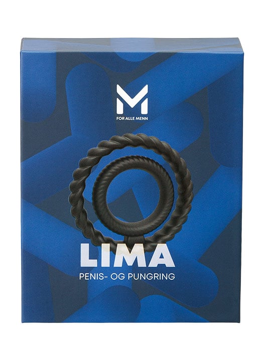 M For Alle Menn Lima penis- og pungring | Kondomeriet